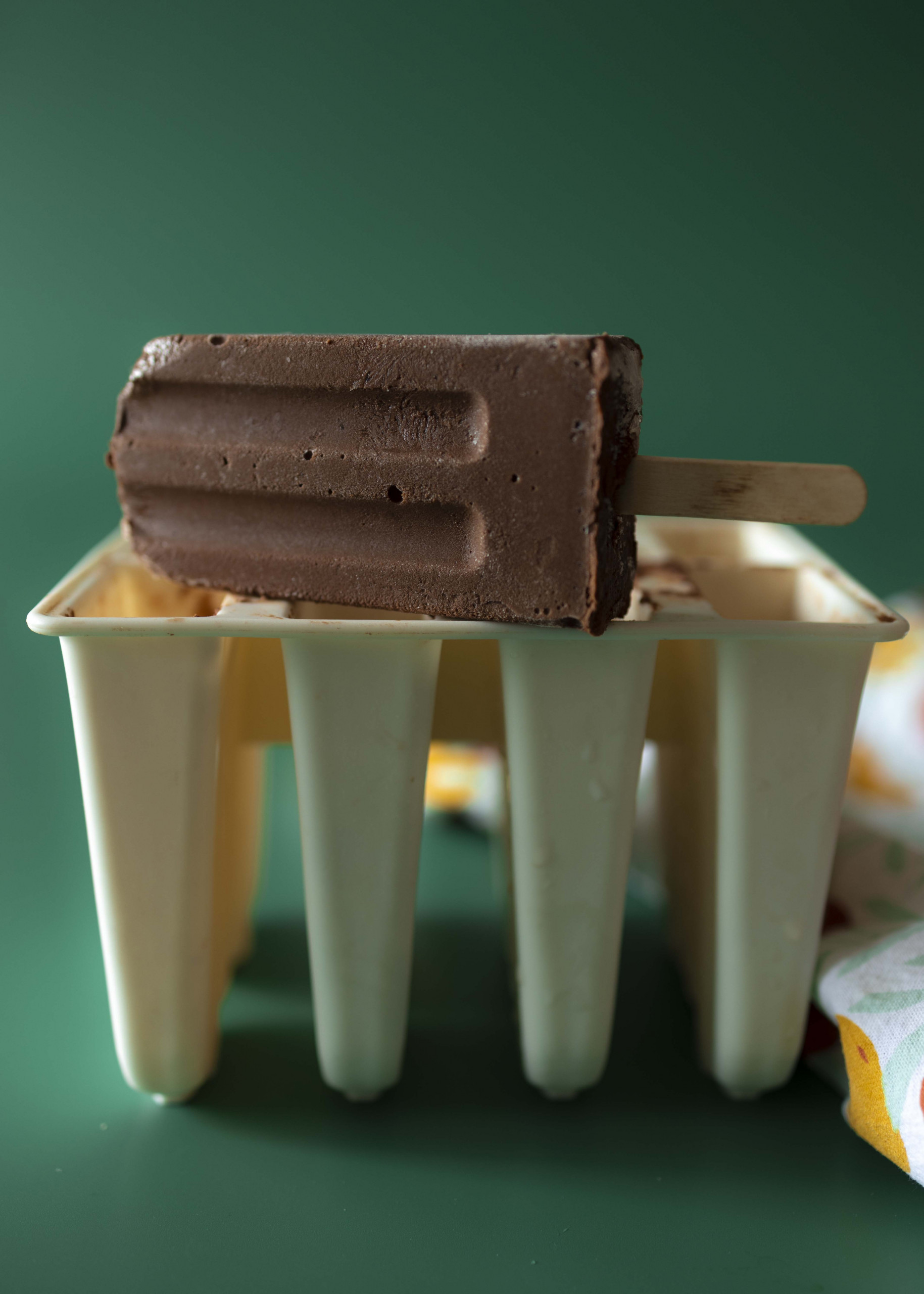 Greek Yogurt Chocolate Popsicles - Greek and Simple